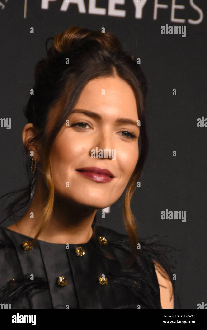 Hollywood, California, USA 2nd April 2022 Actress Mandy Moore attends ...