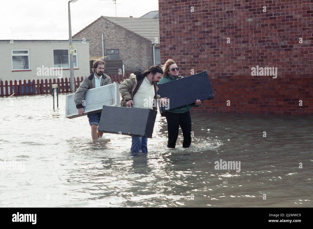 The Towyn Floods of February 1990, A catastrophic combination of high ...