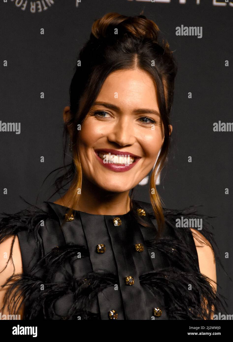 Hollywood, California, USA 2nd April 2022 Actress Mandy Moore attends ...
