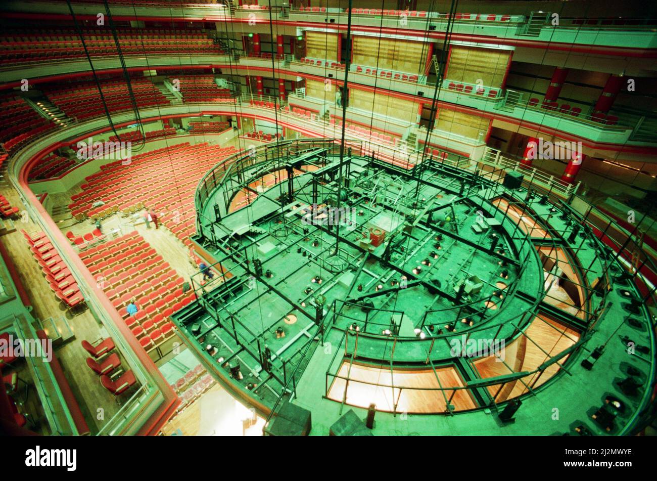 Symphony Hall, The ICC, Birmingham, 11th December 1990. Construction ...