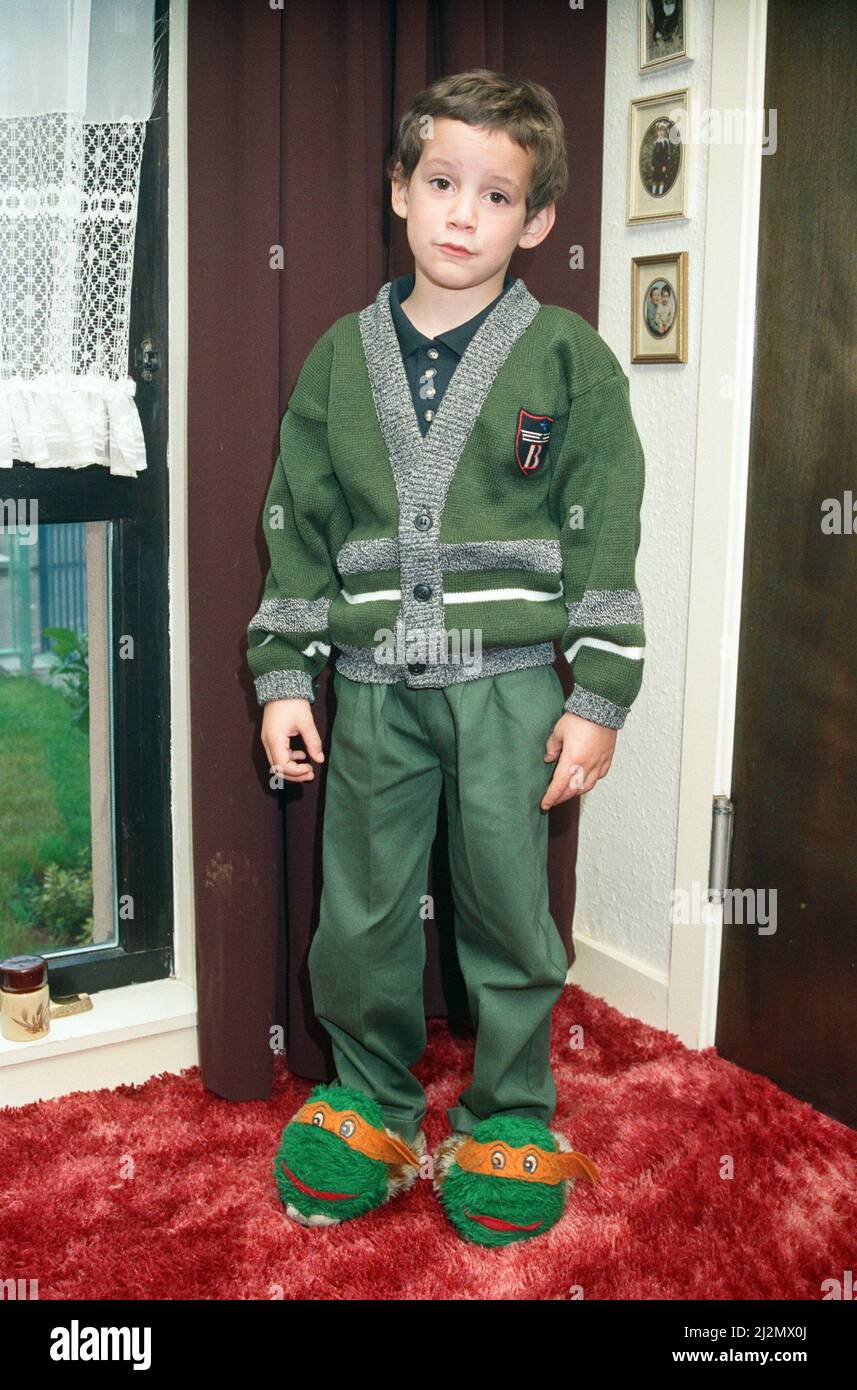 Craig, six-year-old son of murder victim Dianne McInally pictured at ...
