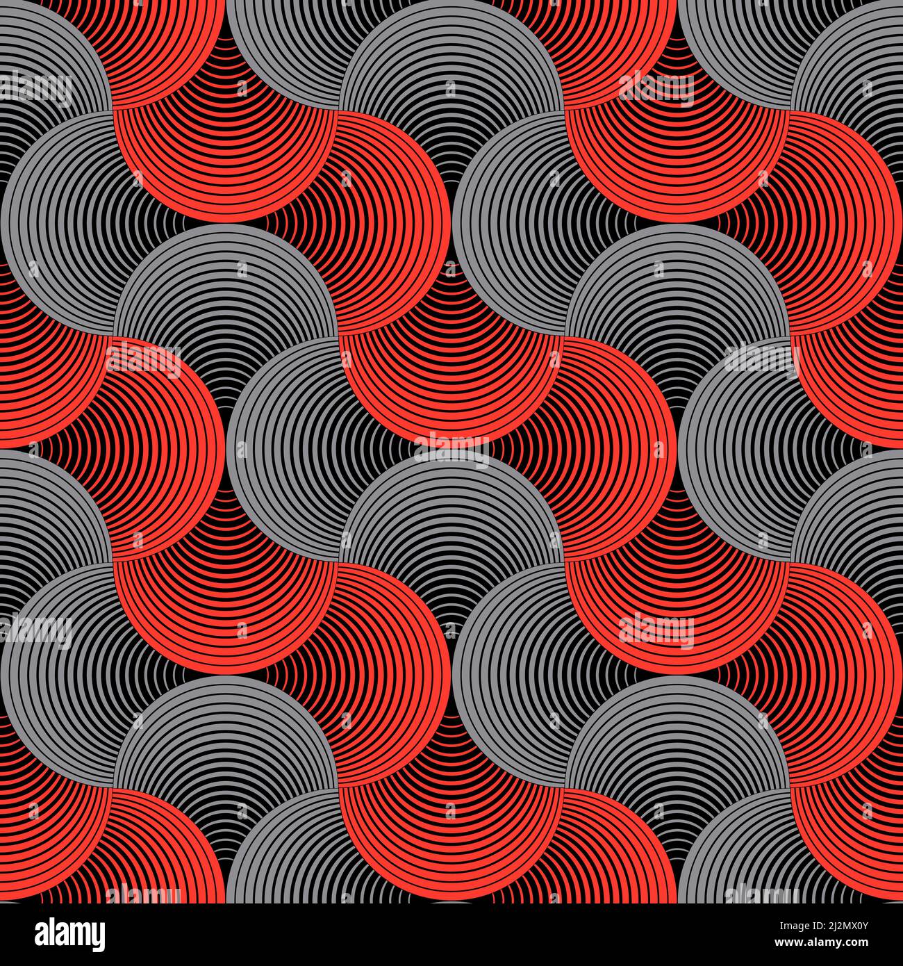 Colorful Swirl Pattern In Grey And Orange Color Vector Illustration ...