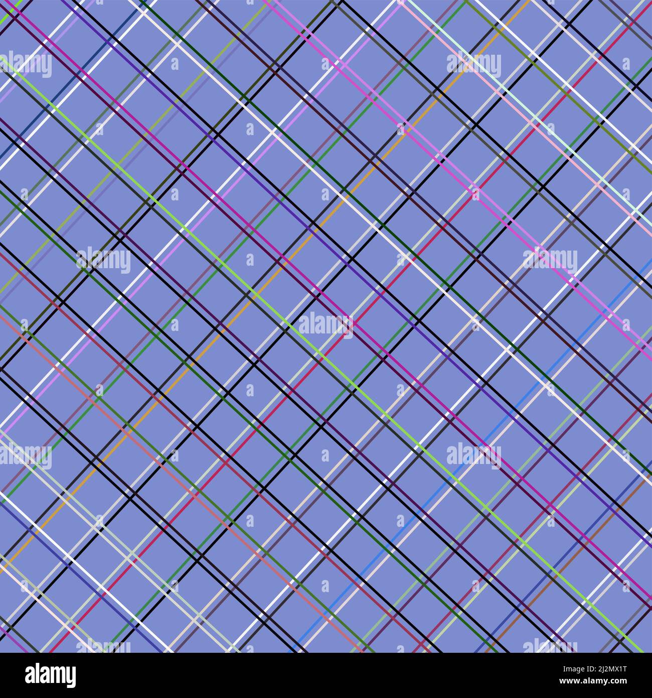 Multi color Check Pattern On Blue Background Stock Vector Image & Art ...