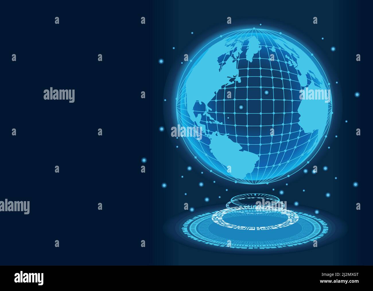 earth planet realistic tech Stock Vector Image & Art - Alamy