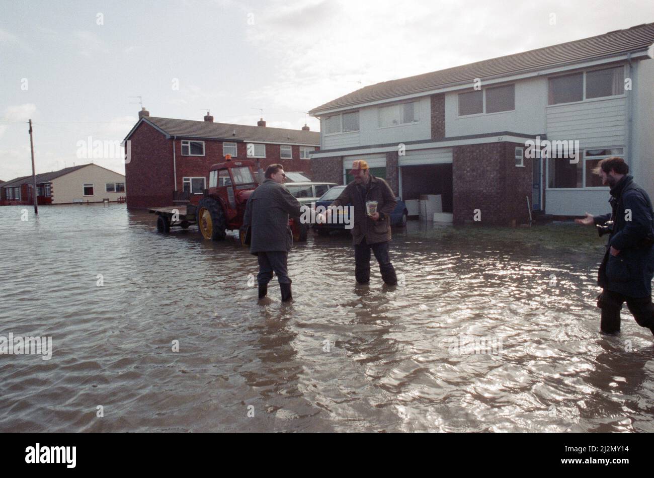 The Towyn Floods of February 1990, A catastrophic combination of high ...