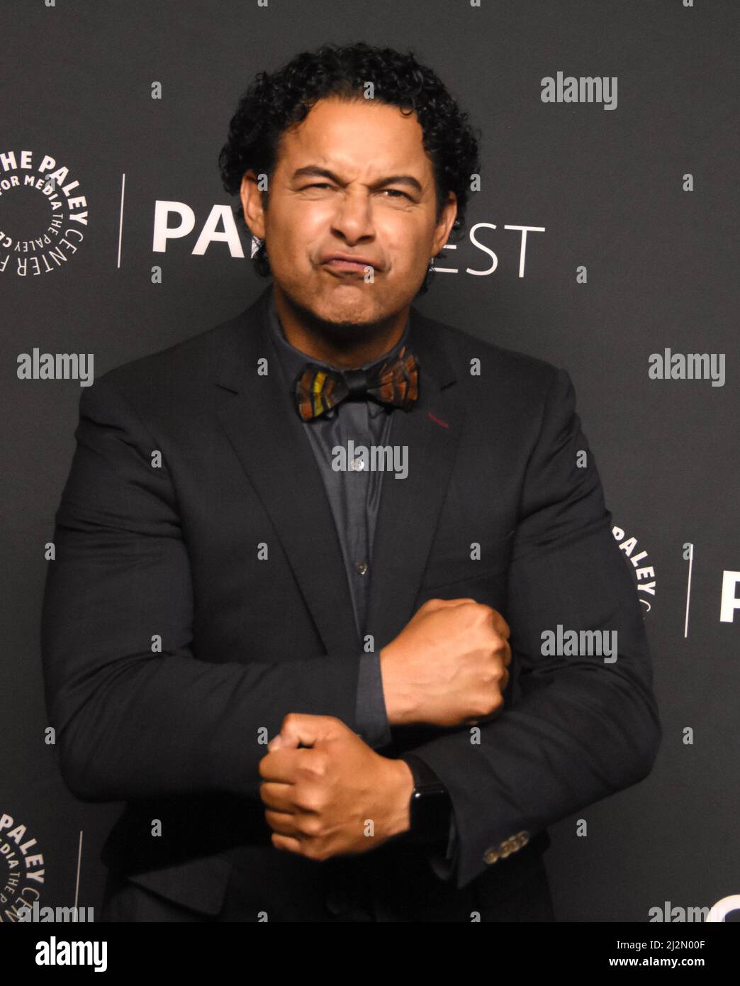 Hollywood, California, USA 2nd April 2022 Actor Jon Huertas attends The ...