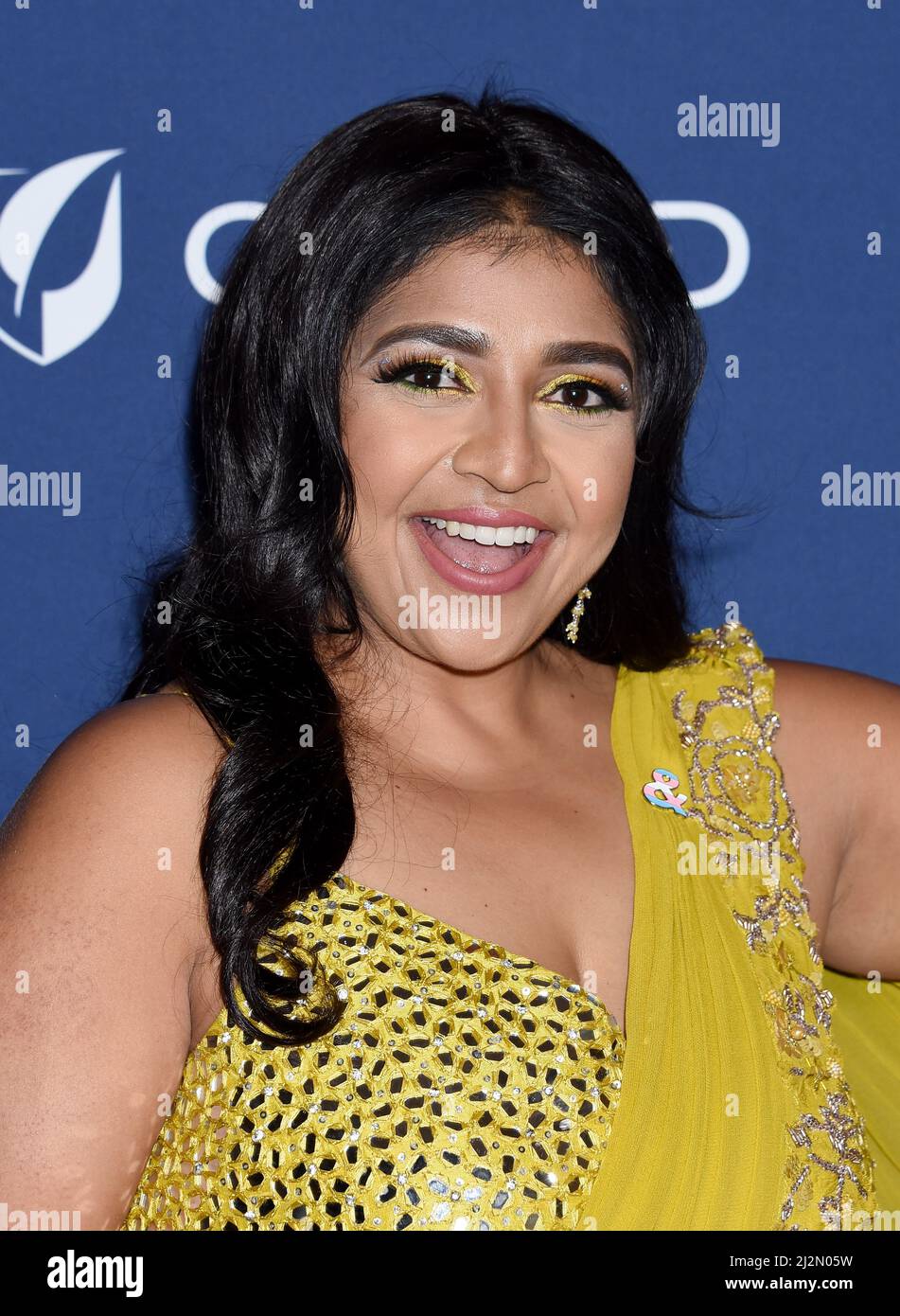 Punam Patel at the 33rd Annual GLAAD Media Awards held at the Beverly ...