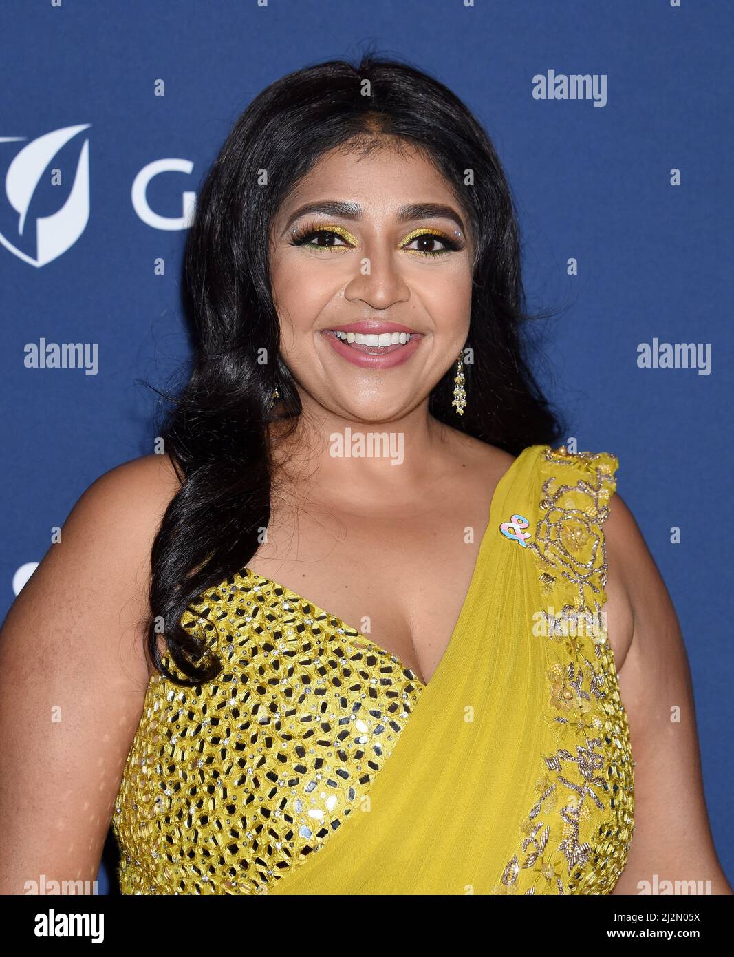 Punam Patel at the 33rd Annual GLAAD Media Awards held at the Beverly ...