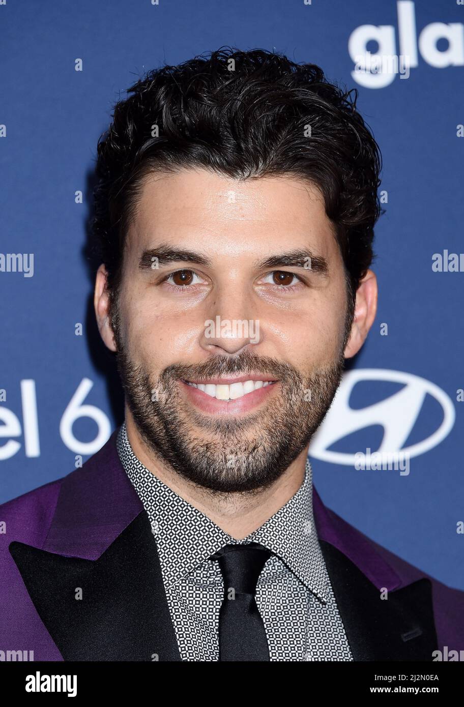 Steven Krueger at the 33rd Annual GLAAD Media Awards held at the ...