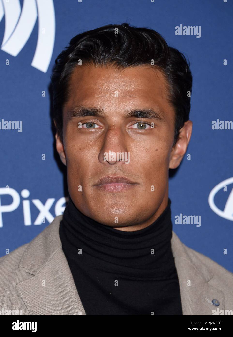 Staz Nair at the 33rd Annual GLAAD Media Awards held at the Beverly ...