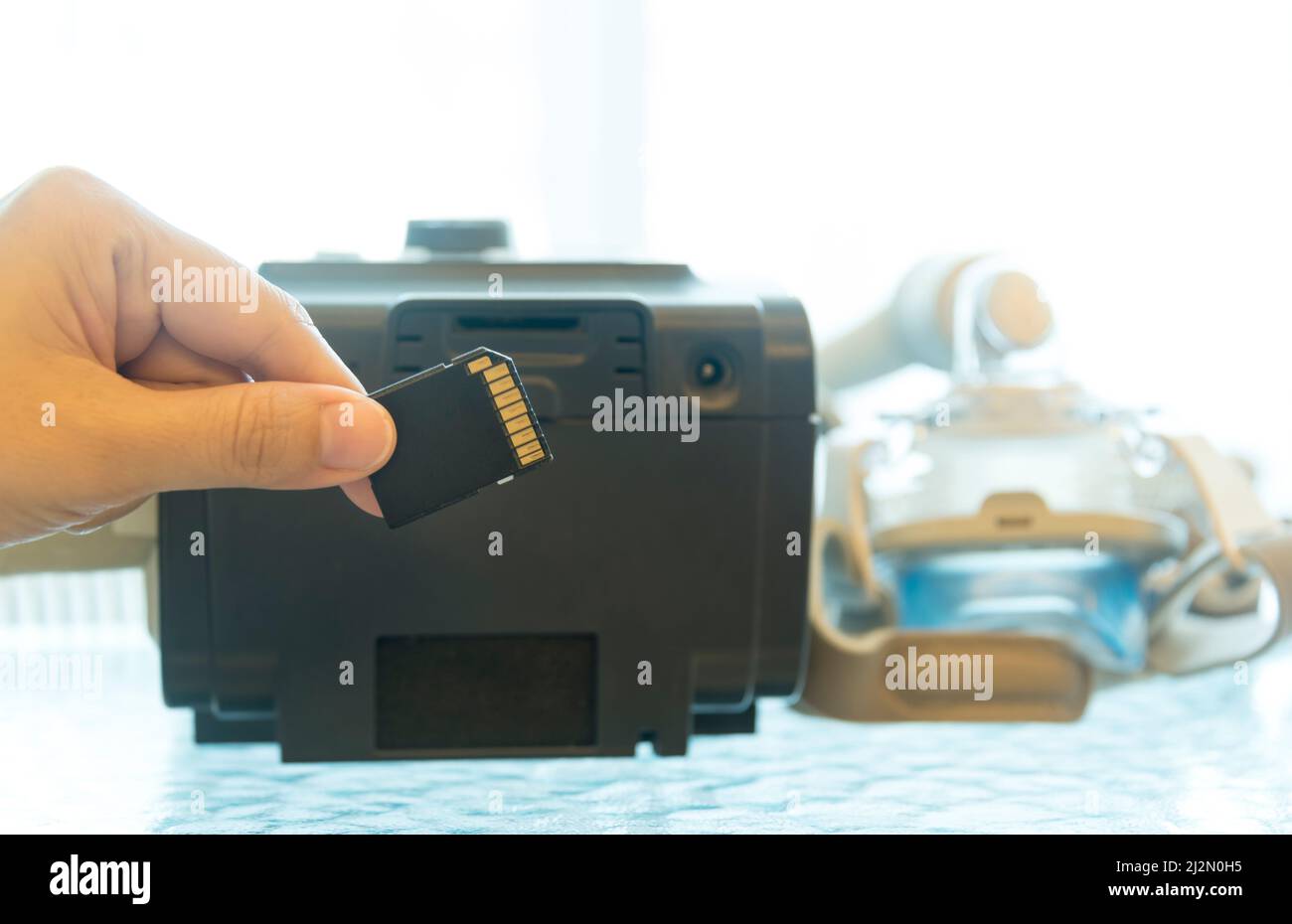 Sd card sheet of cpap use medical records to new diagnostic symptoms ...