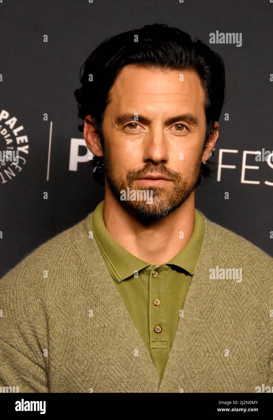 Hollywood, California, USA 2nd April 2022 Actor Milo Ventimiglia ...
