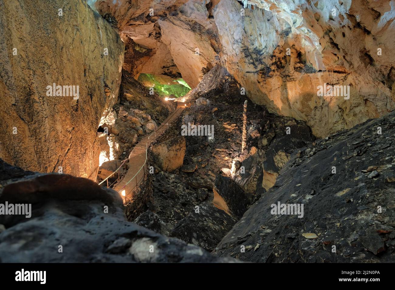 Magura Cave near Rabisha village, Bulgaria Stock Photo - Alamy