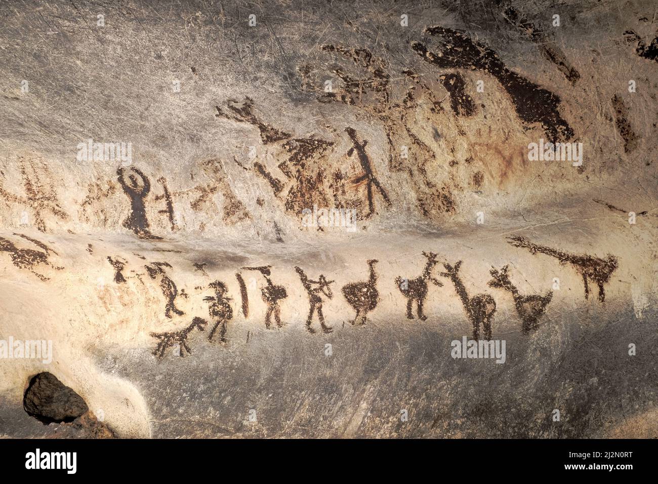 prehistoric wall paintings of Magura Cave, Bulgaria Stock Photo - Alamy