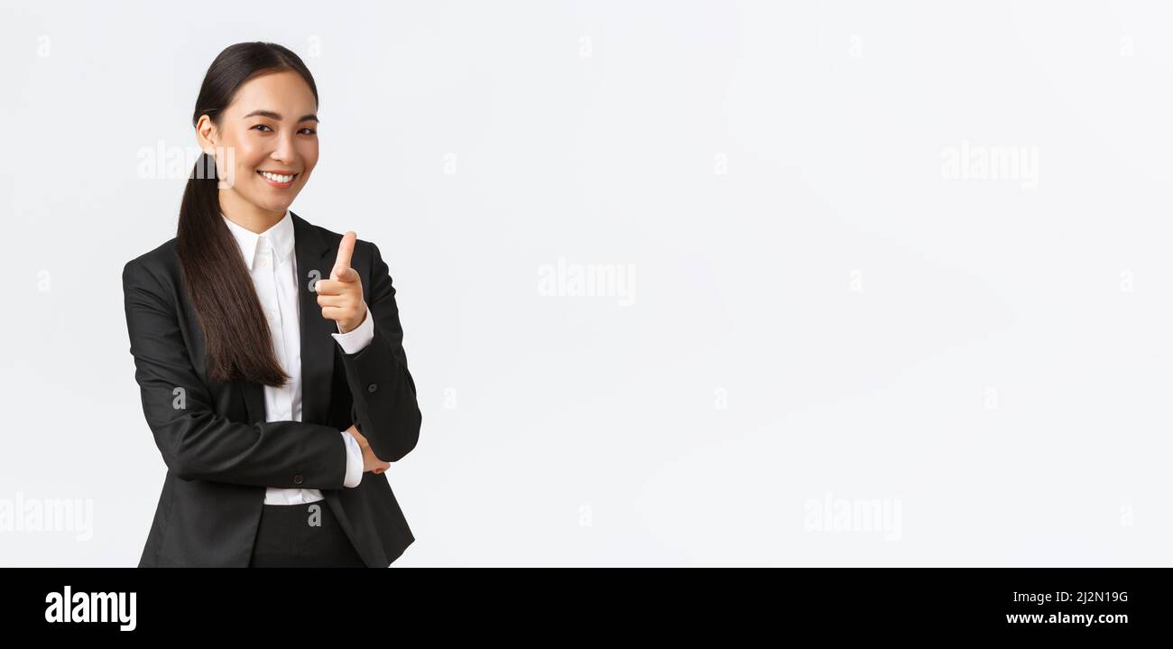 Well done, good point, congrats gesture. Successful female entrepreneur ...