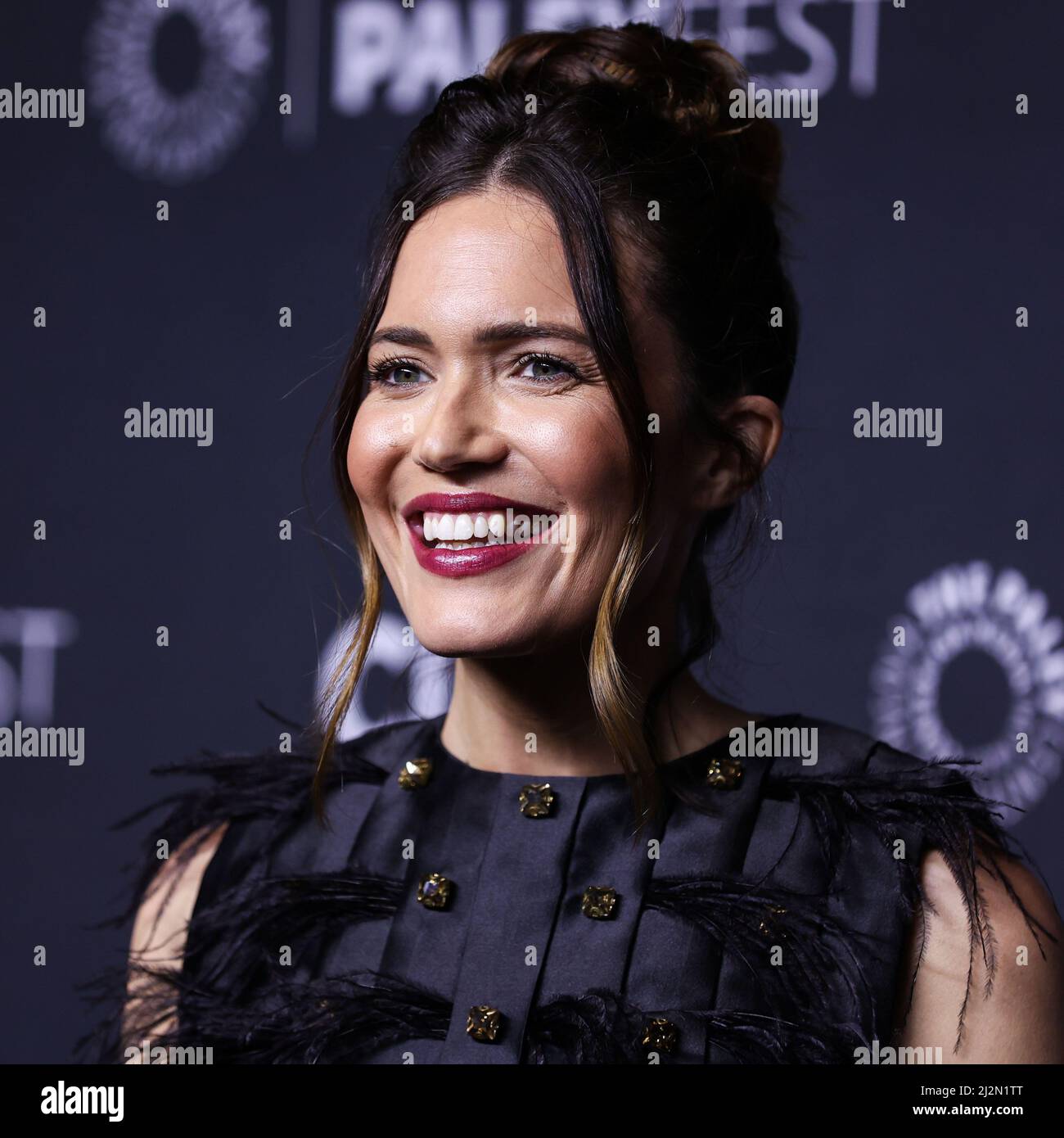 Mandy moore attending paley center hi-res stock photography and images ...