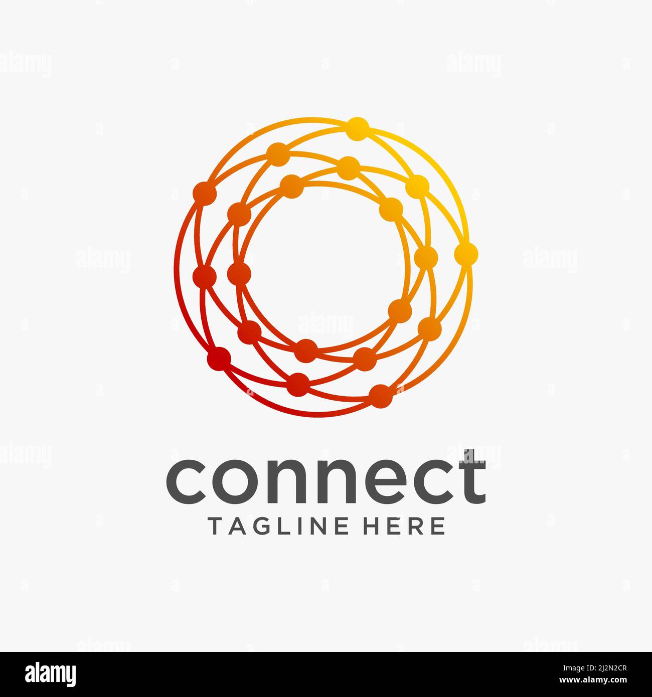 Global tech connect logo design Stock Vector Image & Art - Alamy