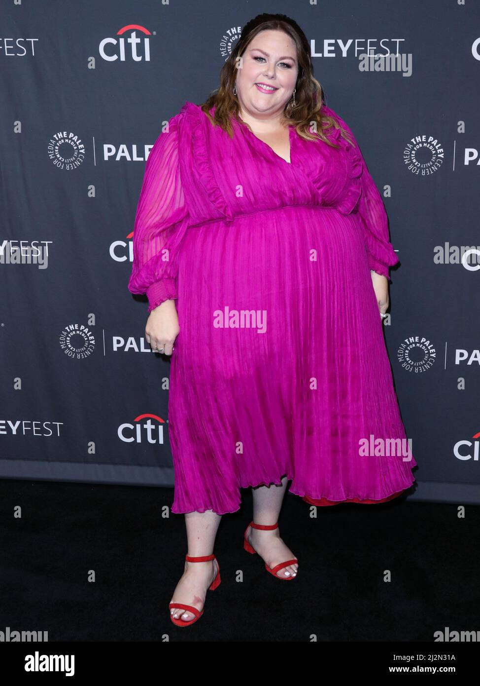 HOLLYWOOD, LOS ANGELES, CALIFORNIA, USA - APRIL 02: Chrissy Metz ...