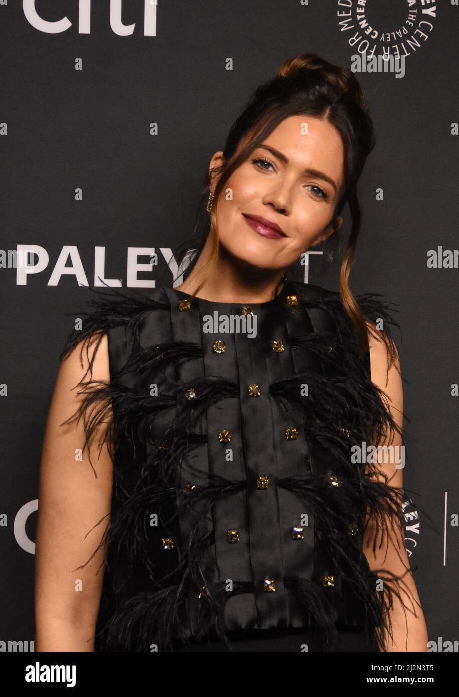 Hollywood, California, USA 2nd April 2022 Actress Mandy Moore attends ...