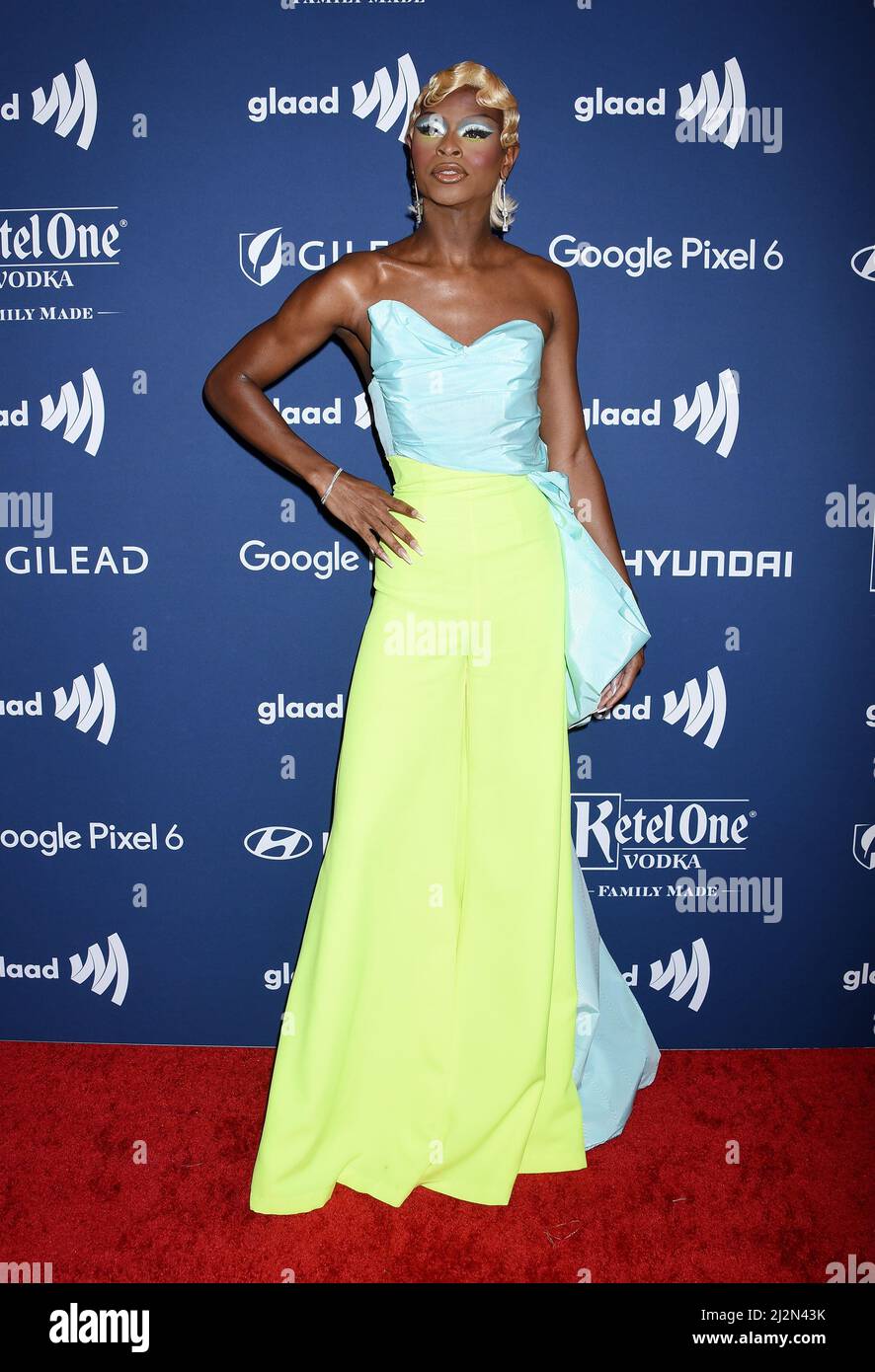 Beverly Hills, USA. 02nd Apr, 2022. Symone at the 33rd Annual GLAAD ...