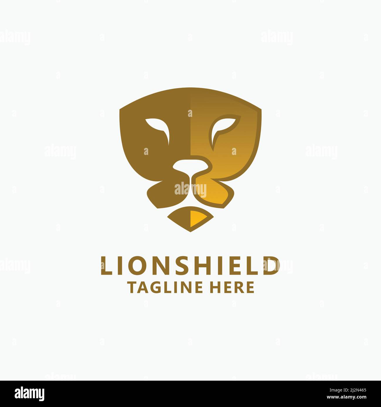 Lion shield logo design Stock Vector Image & Art - Alamy