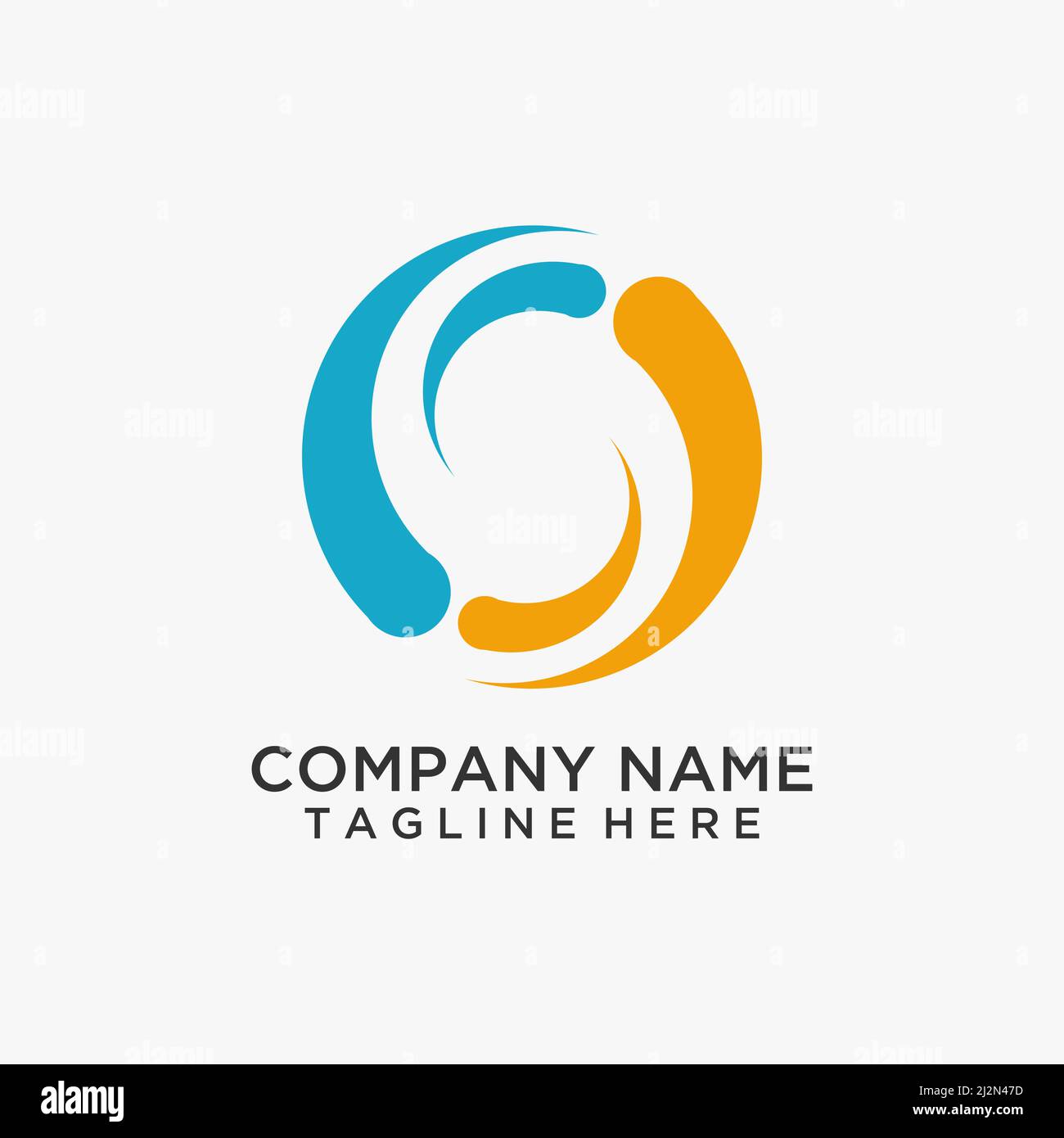 Abstract recycle logo design Stock Vector Image & Art - Alamy