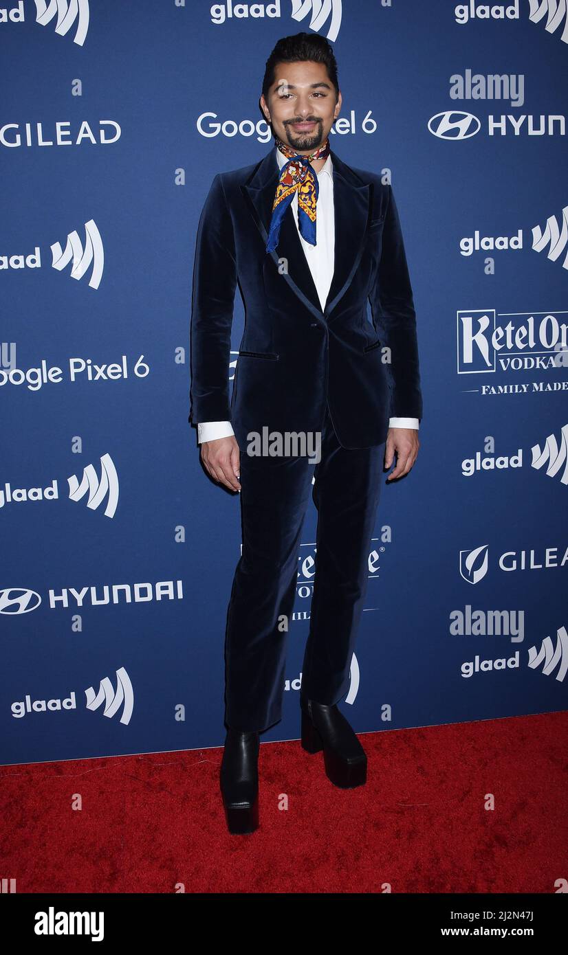 Beverly Hills, USA. 02nd Apr, 2022. Michael Indelicato at the 33rd ...