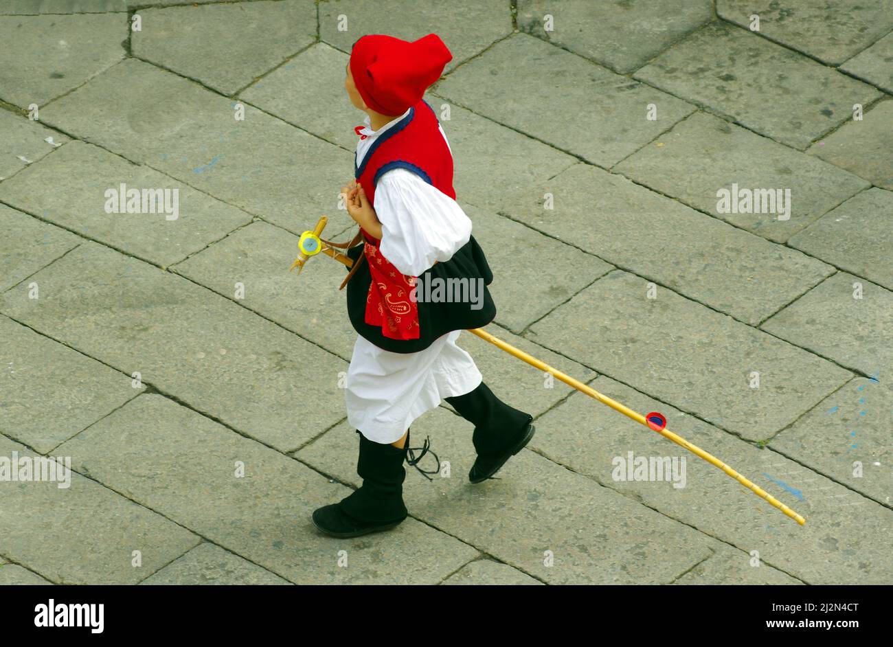 Sassari, Sardinia, Italy. Cavalcata Sarda, traditional parade of ...