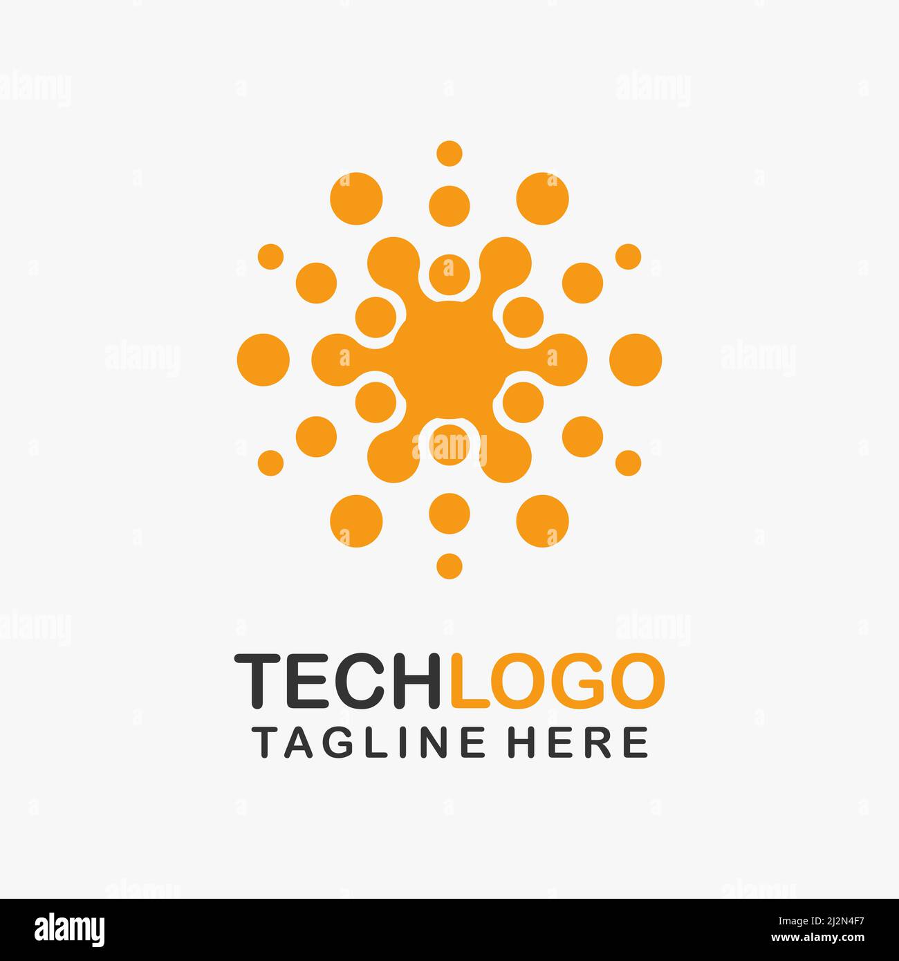 Shine tech logo design Stock Vector Image & Art - Alamy