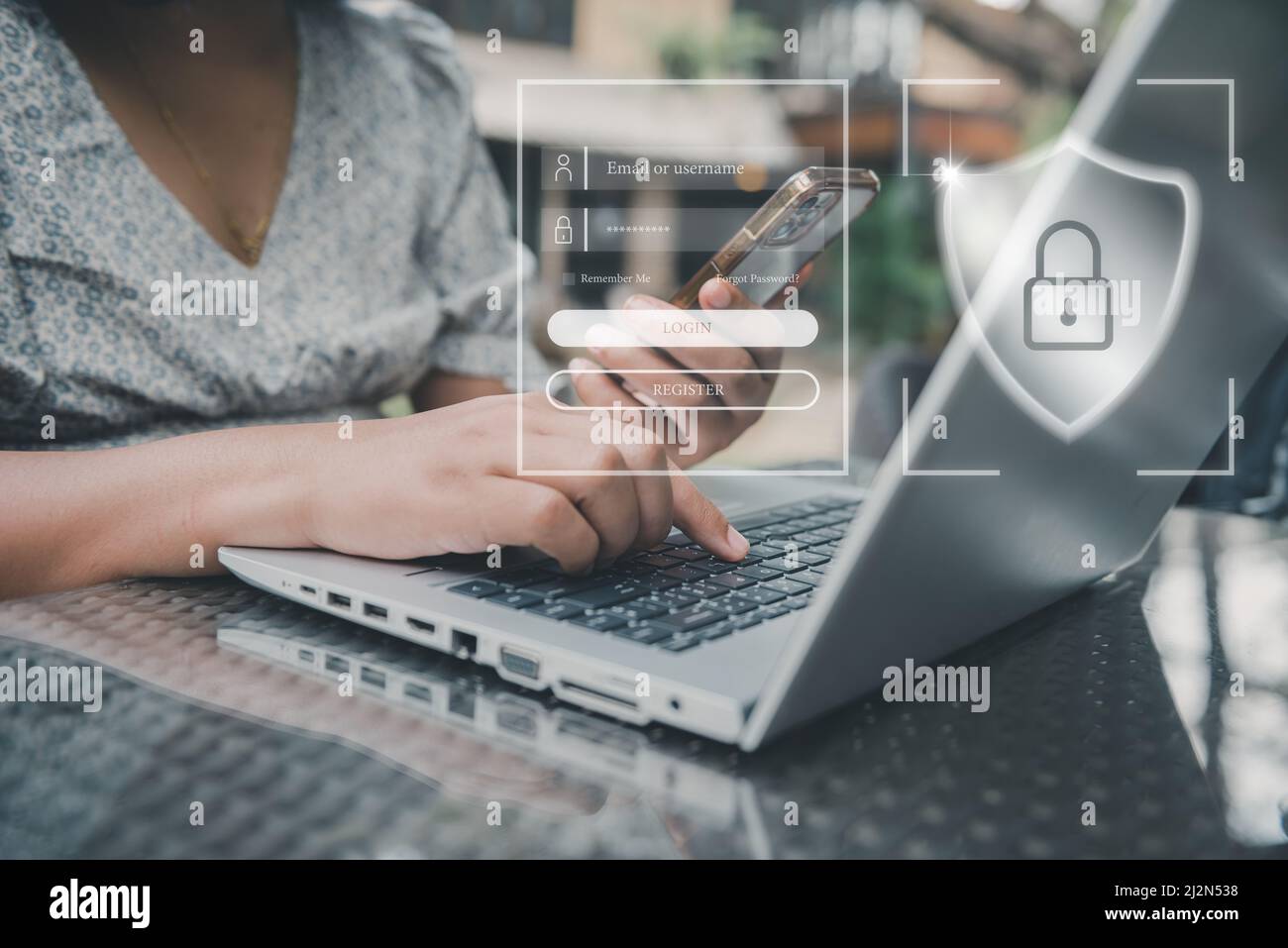 Personal Data Access And Technology Security For Business Financial