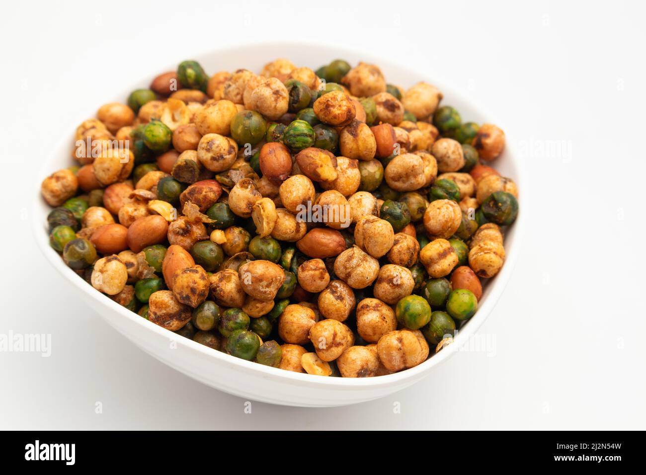 Cocktail Mix Namkeen Mixture Also Called Tedhe Medhe Chakhna Made Of ...