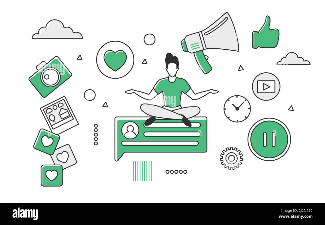 New popular trendy topic on social media network. Latest trends on ...