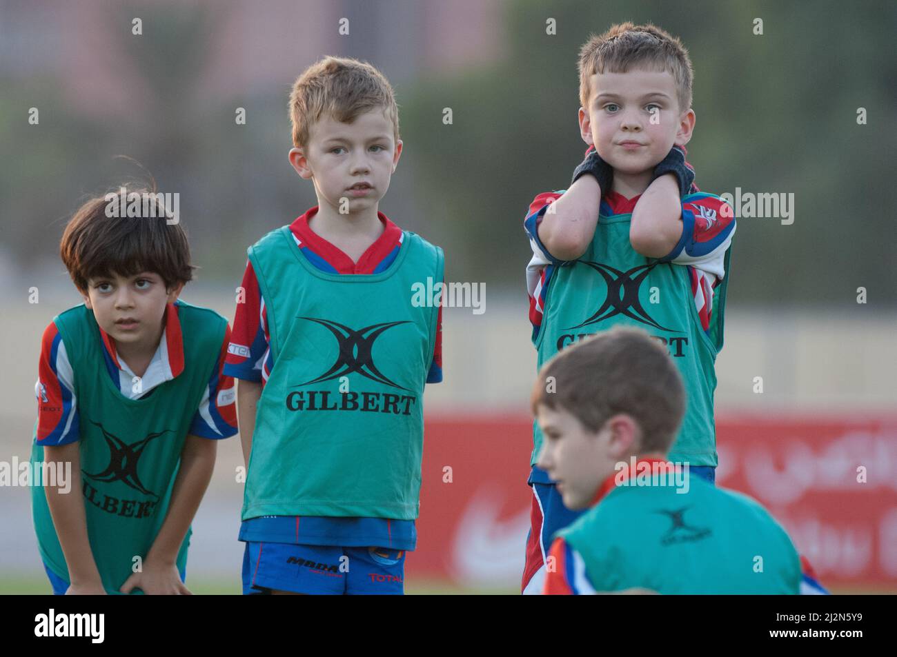young kids playing rugby Stock Photo - Alamy