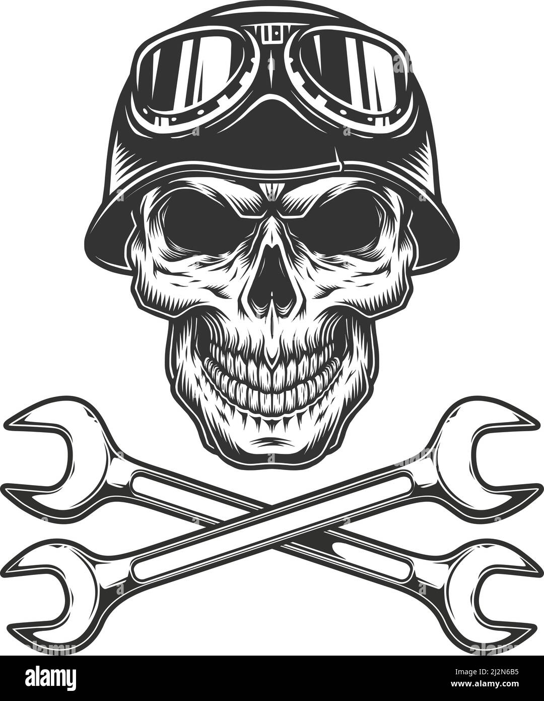 Old wrenches Stock Vector Images - Alamy