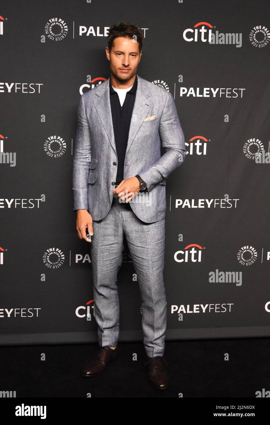 Hollywood, California, USA 2nd April 2022 Actor Justin Hartley attends ...