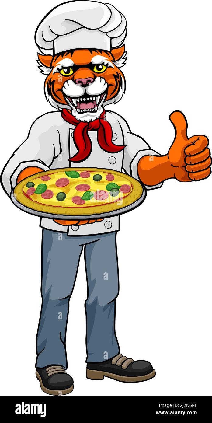 Pizza funny face Cut Out Stock Images & Pictures - Alamy