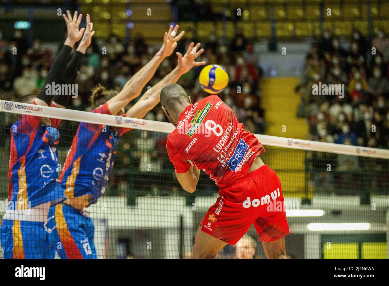 Arena di Monza, Monza, Italy, April 02, 2022, Lucarelli Ricardo (Lube ...