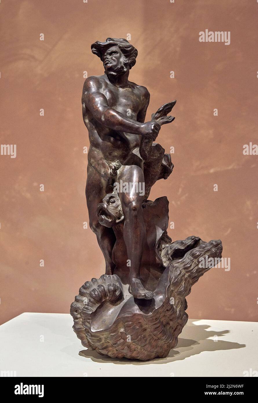 Moro - bronze - the model of the sculpture of the fountain in Navona ...