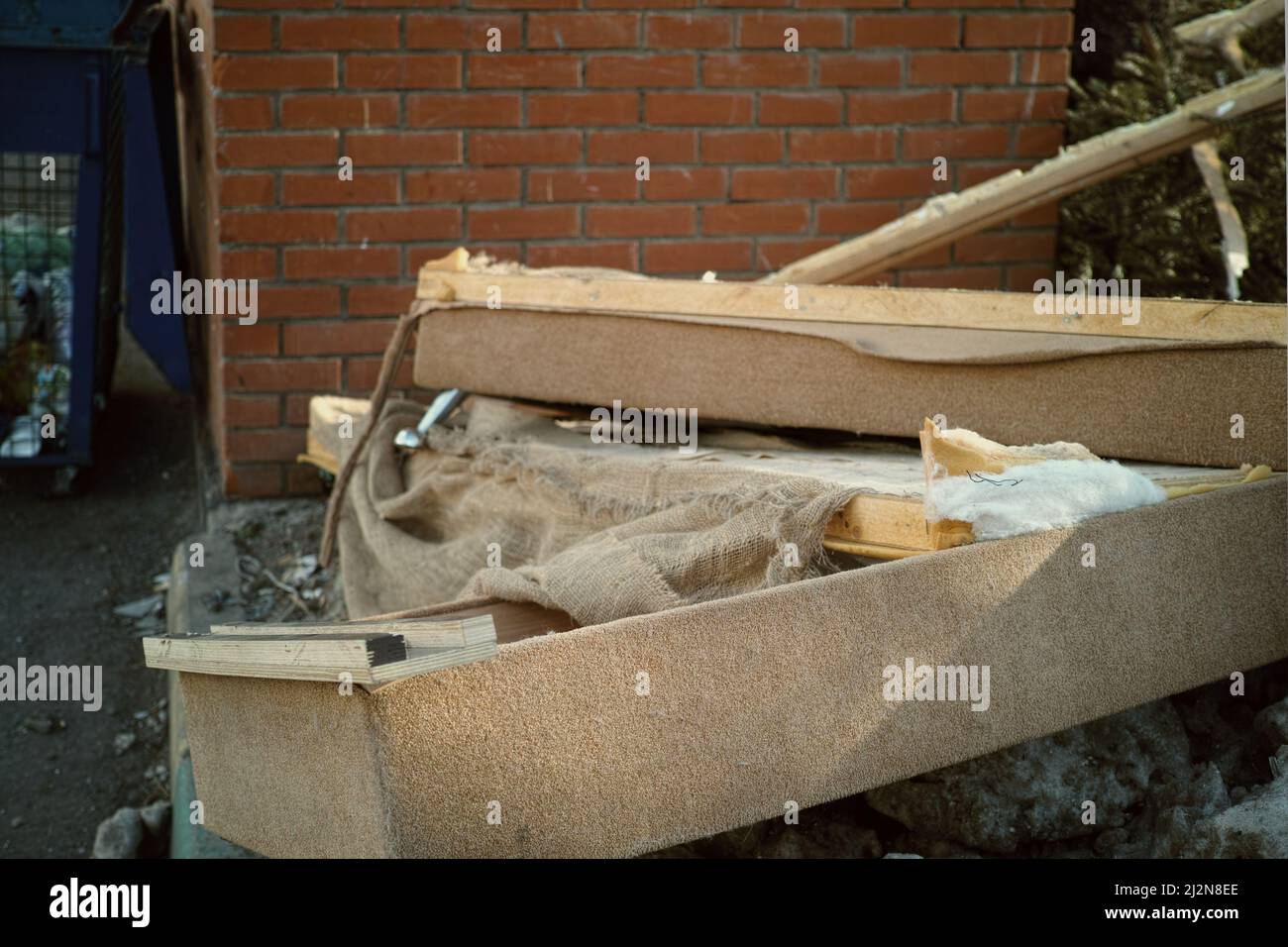 Broken bed hi-res stock photography and images - Alamy