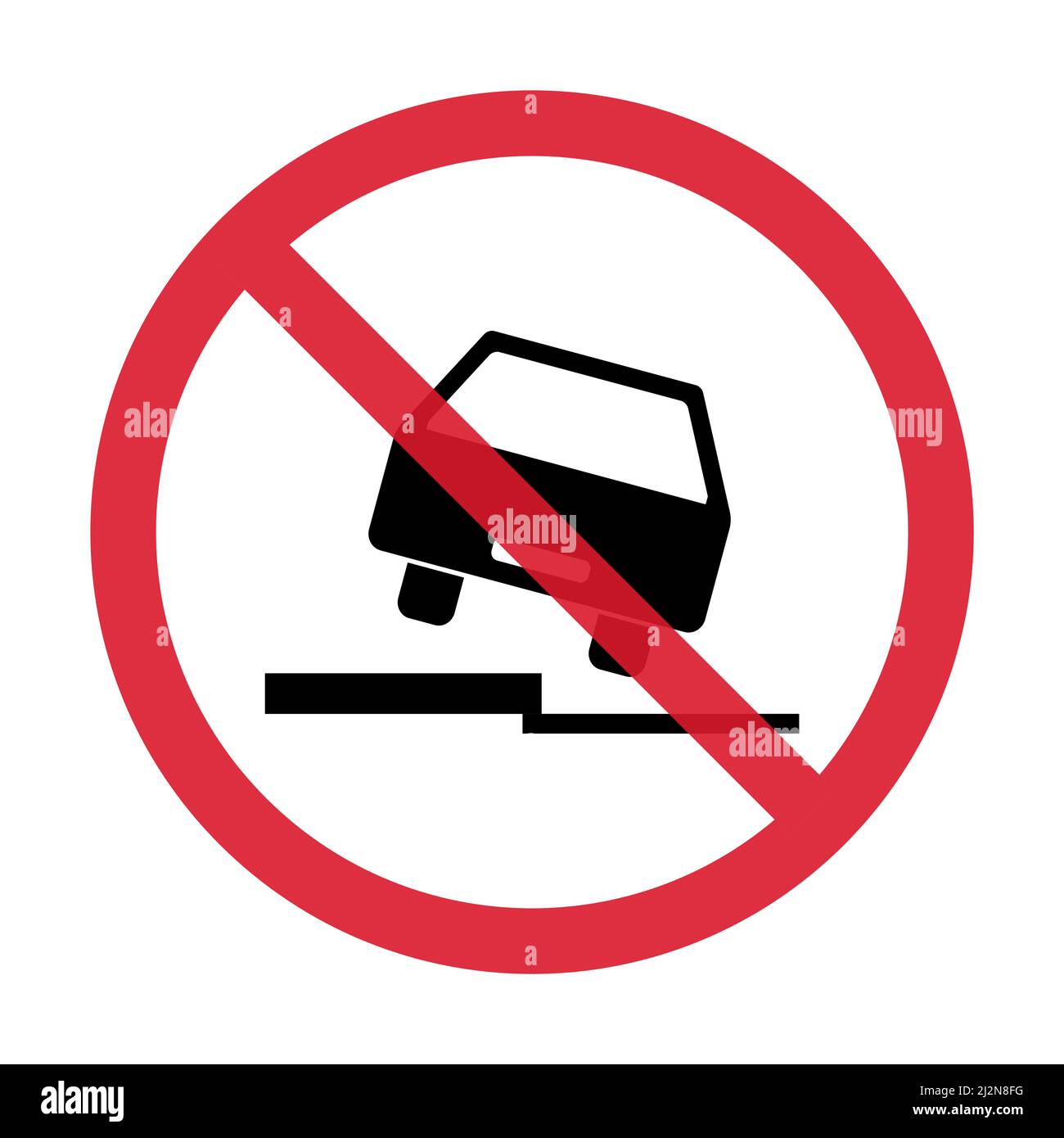 Road danger car icon, traffic street caution sign, roadsign vector ...