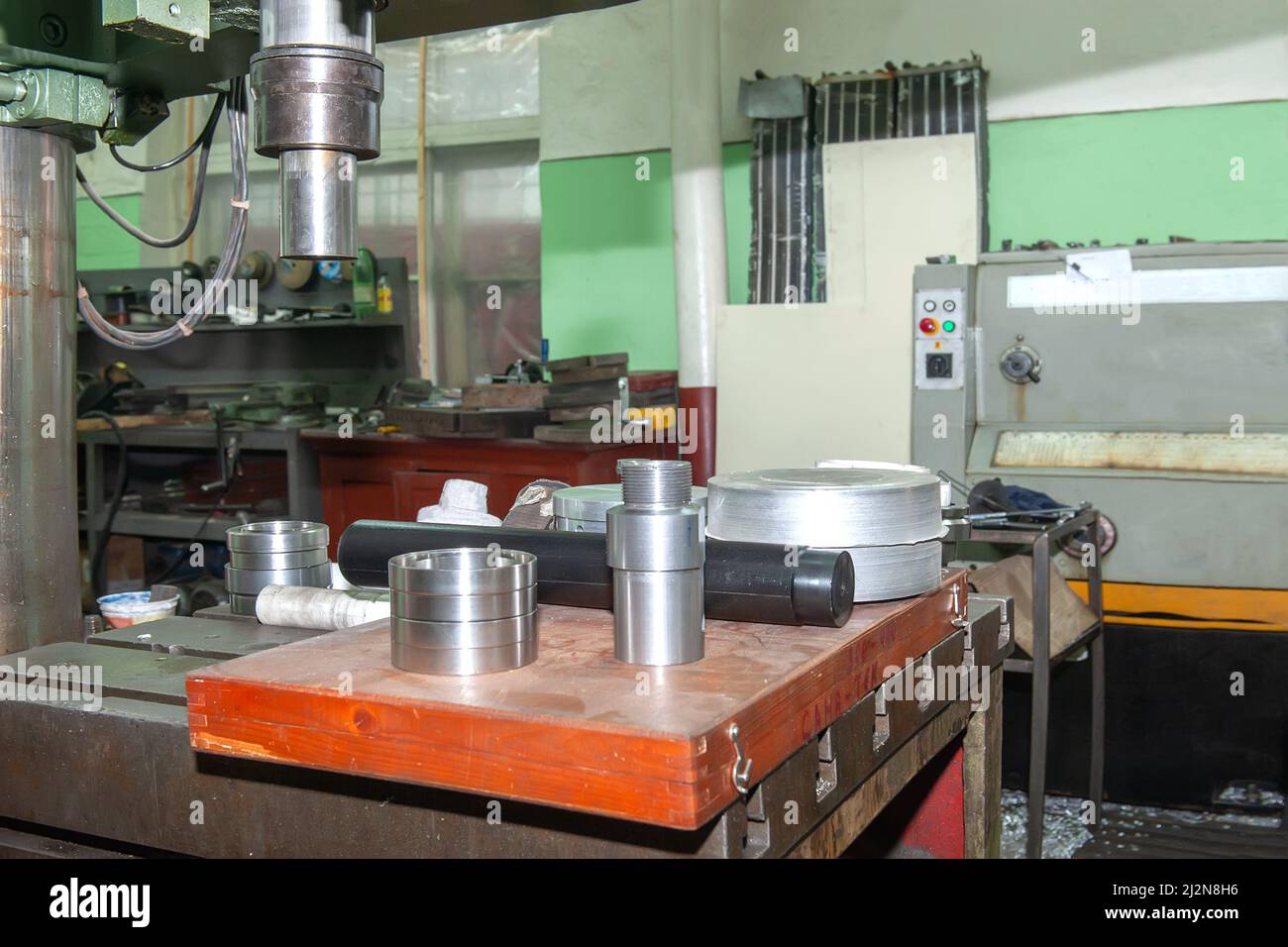 Finished metal parts. Metal products. Heavy industry. Shop at the ...