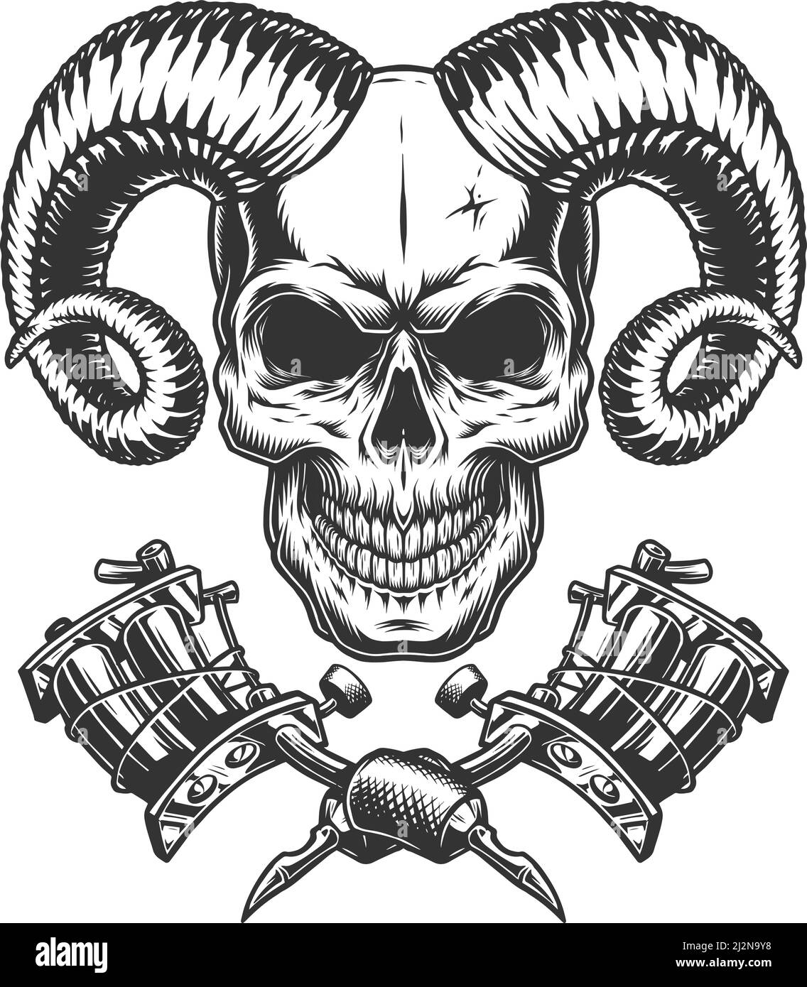 Demon Skull Tattoo Ideas