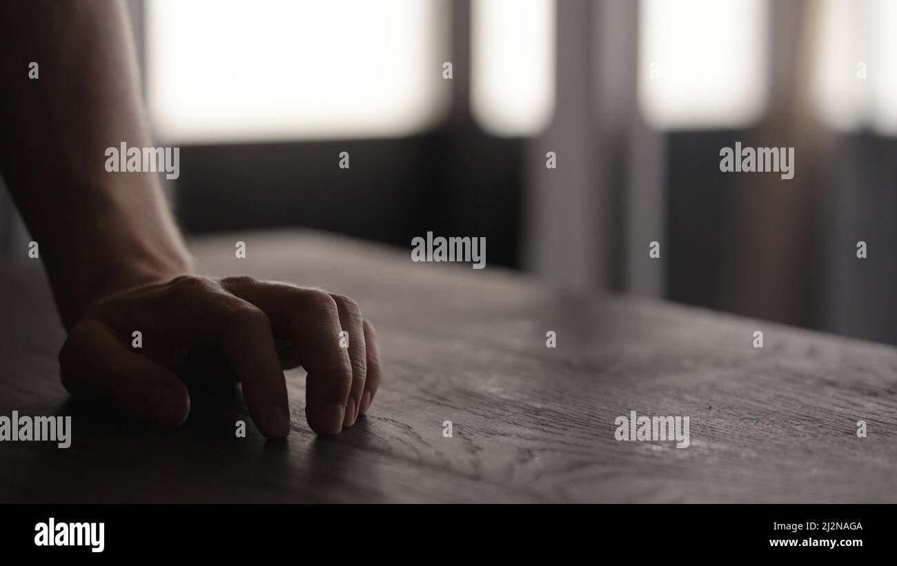 Fingers tapping on table hi-res stock photography and images - Alamy