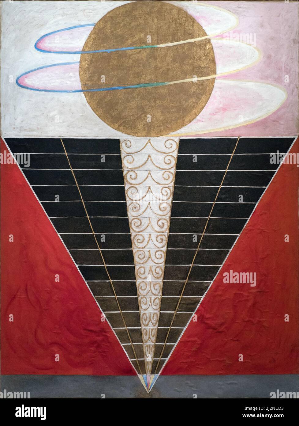 Art by Hilma af Klint, Swedish artist - Group X, No. 2, Altarpiece ...