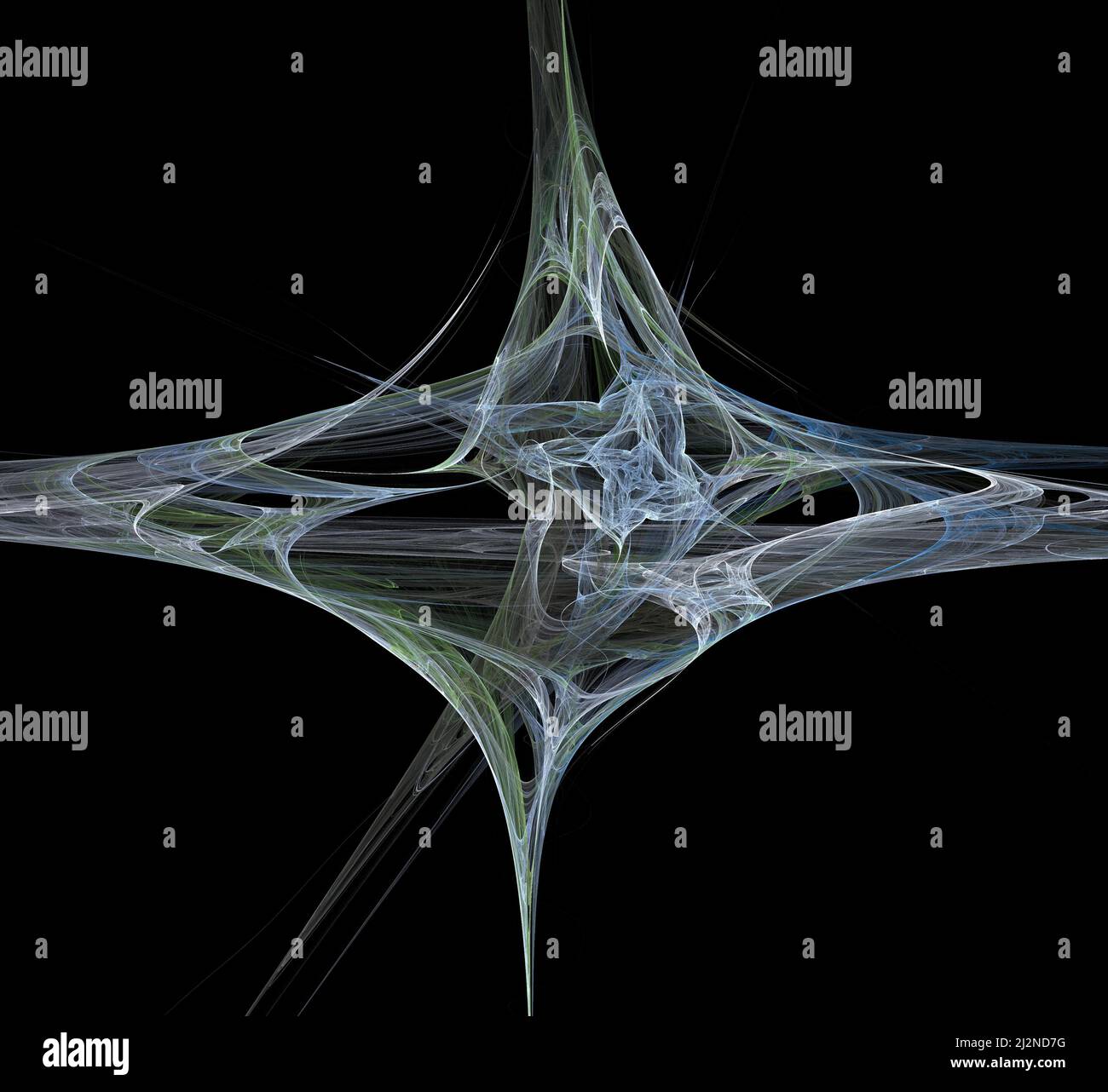 image of one Illustration of digital fractal Stock Photo - Alamy