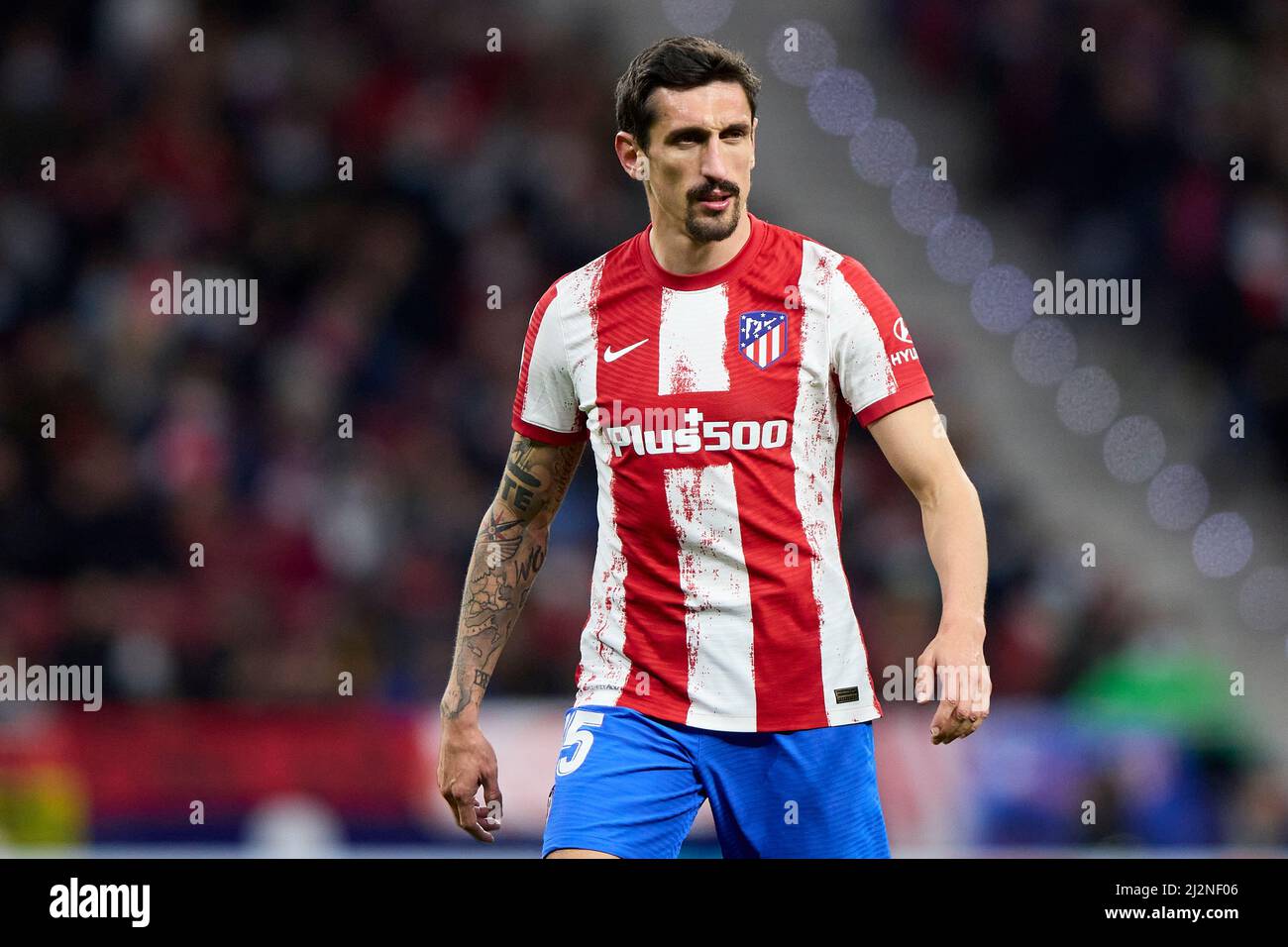 Stefan savic of atletico hi-res stock photography and images - Alamy