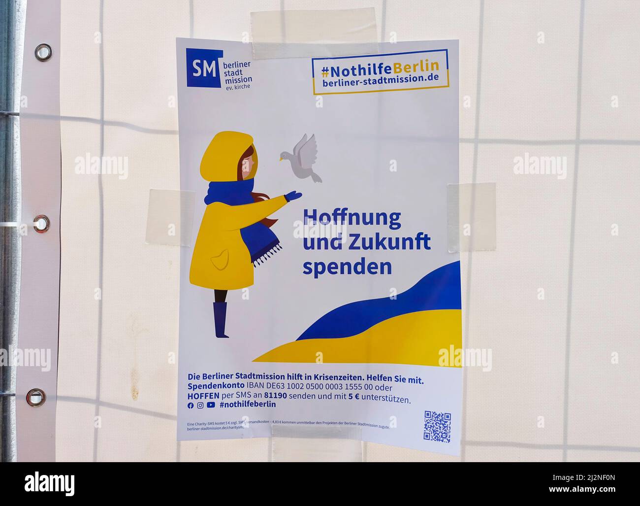 Welcome hall, Berliner Stadtmission, Central Station, Berlin, Germany ...