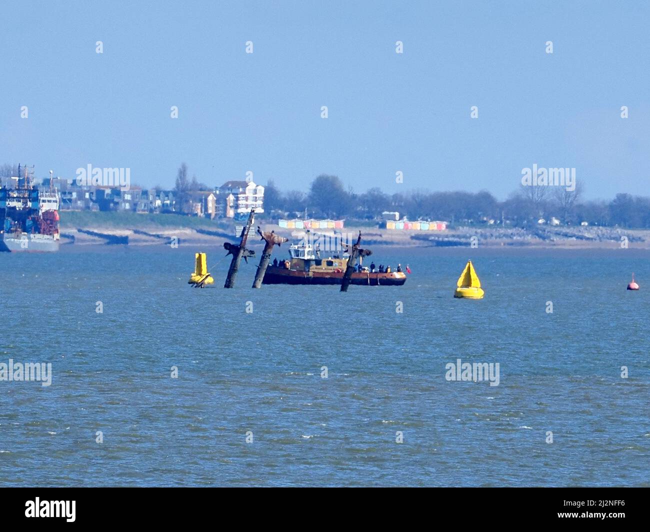 Sheerness, Kent, UK. 3rd Apr, 2022. A new Sky HISTORY four-part series ...