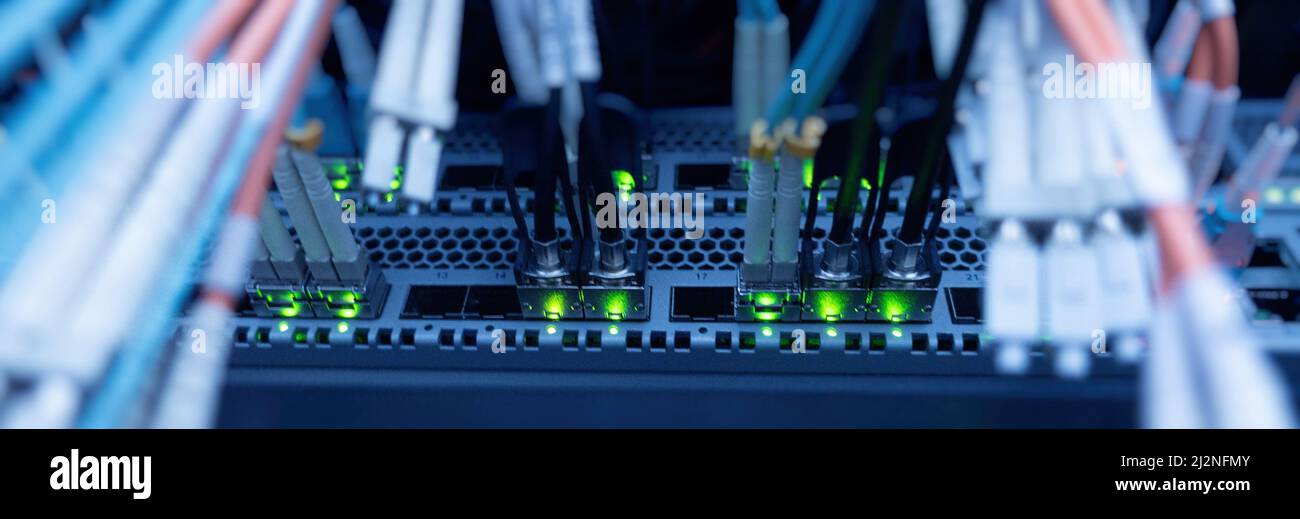 Fiber optic hub hi-res stock photography and images - Alamy