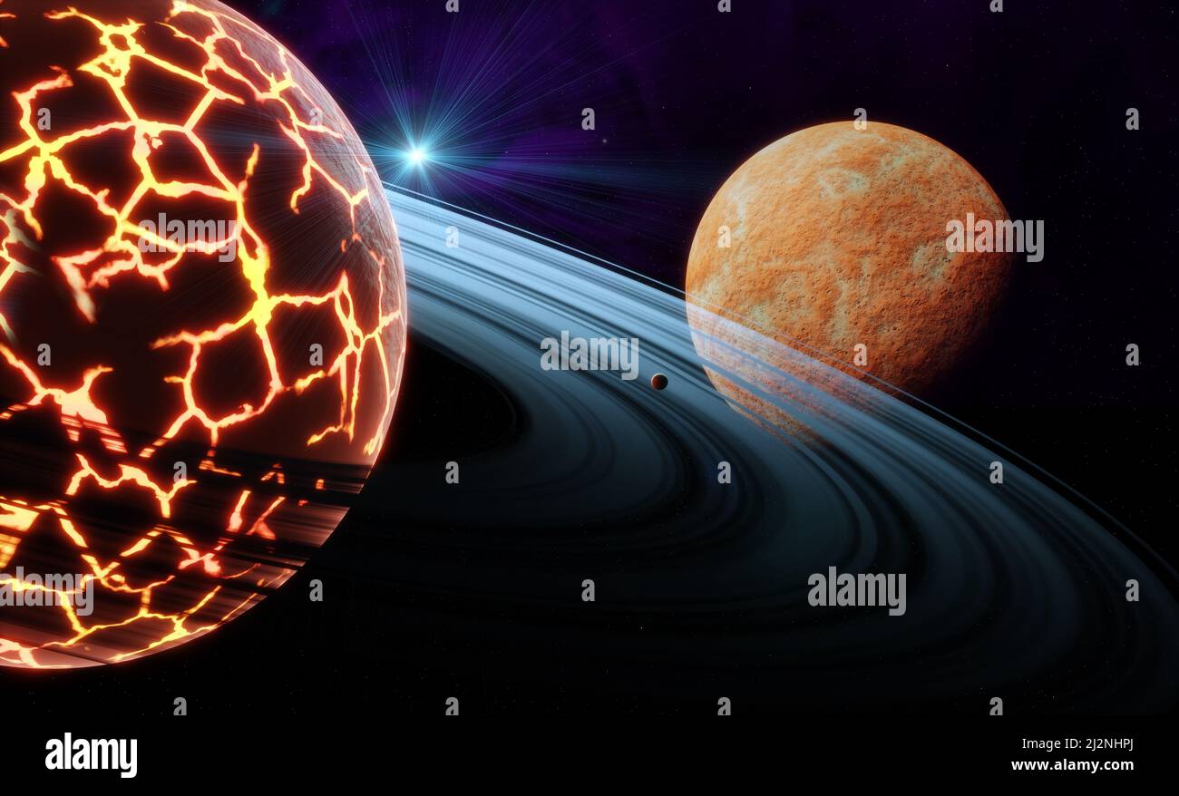 Planet of fire hi-res stock photography and images - Alamy